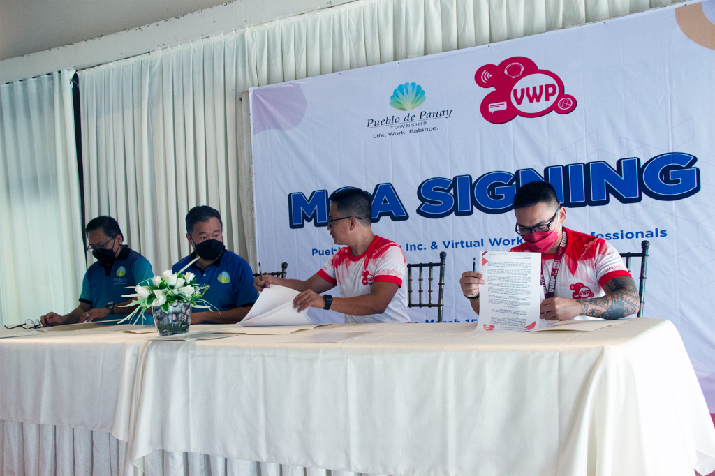 PUEBLO DE PANAY & VIRTUAL WORKFORCE PROFESSIONALS INK PARTNERSHIP
