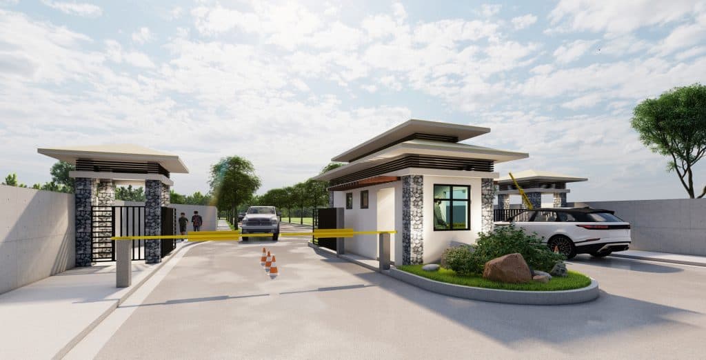 One Waterfront Village Entrance Gate - Pueblo de Panay Township